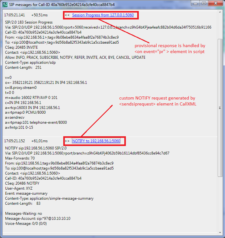 Sample CallXML Scripts